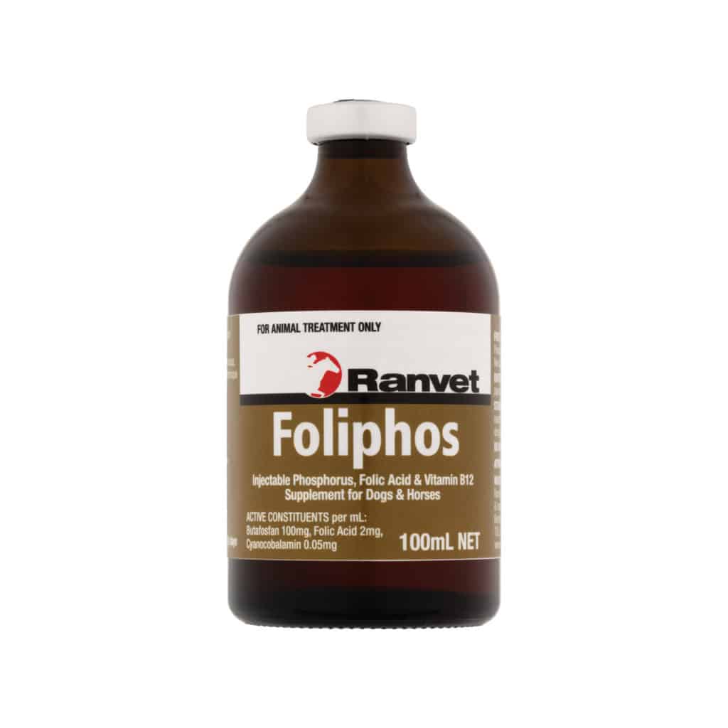 Foliphos® Phosphorus, Folic Acid & B12 3IN1 Injection| Ranvet