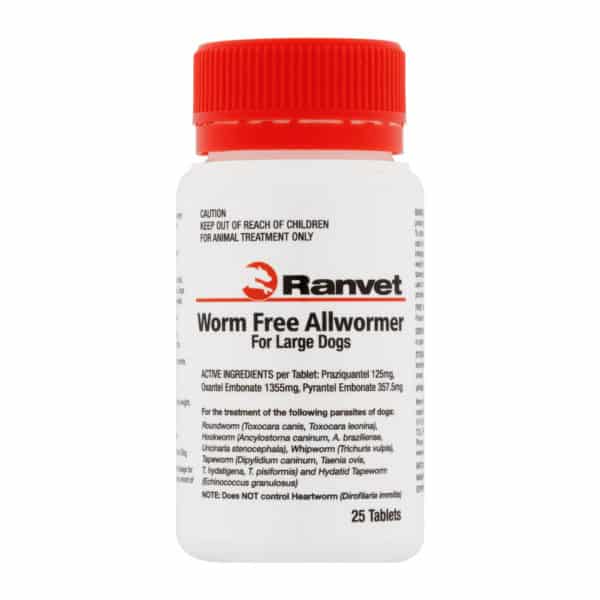 Worm Free Allwormer for Dogs | Ranvet