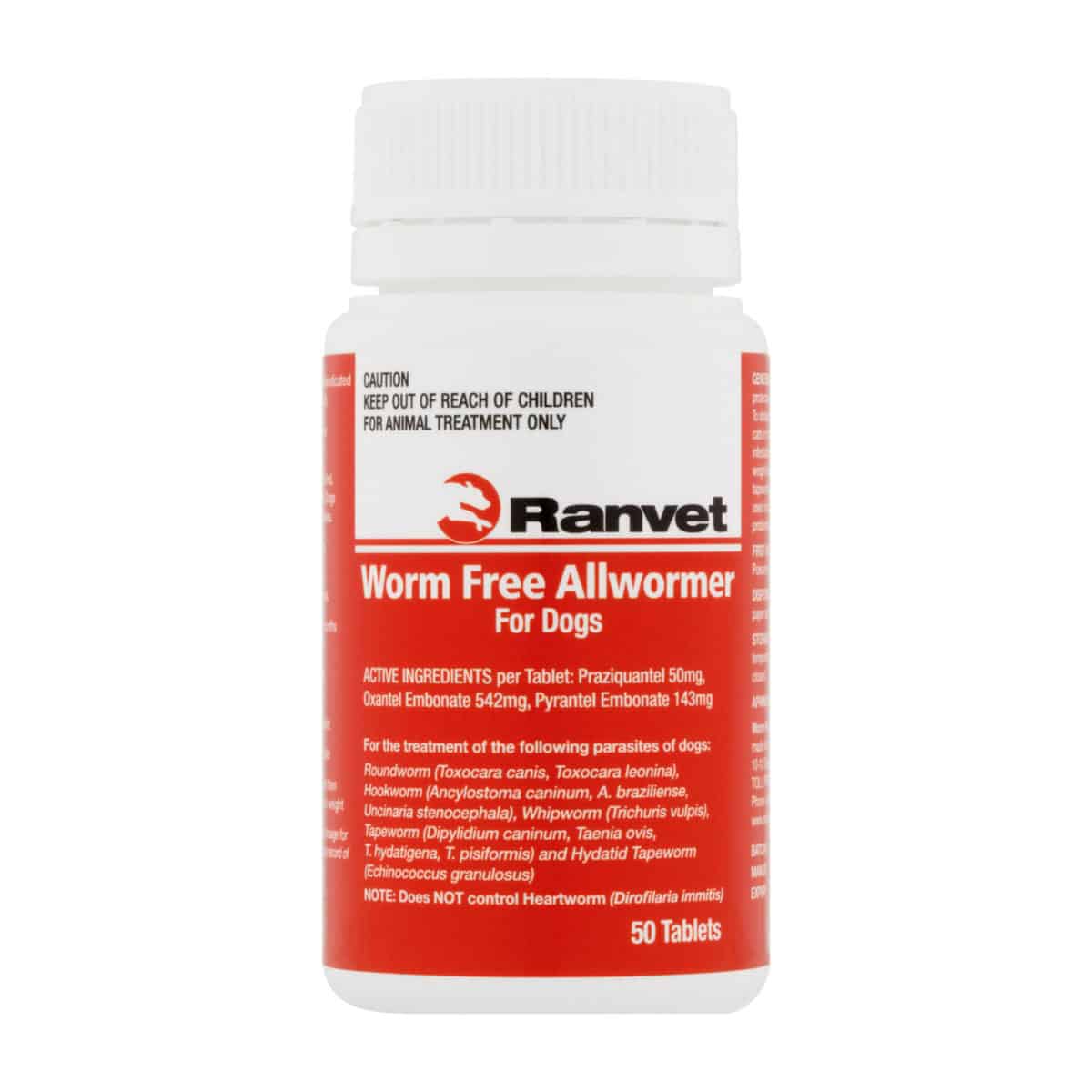 Worm Free Allwormer for Dogs | Ranvet