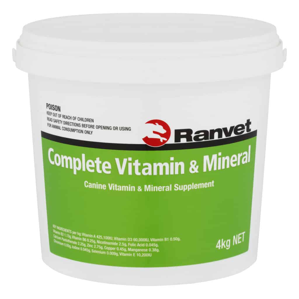 Complete Vitamin & Mineral Supplement for Canine | Ranvet