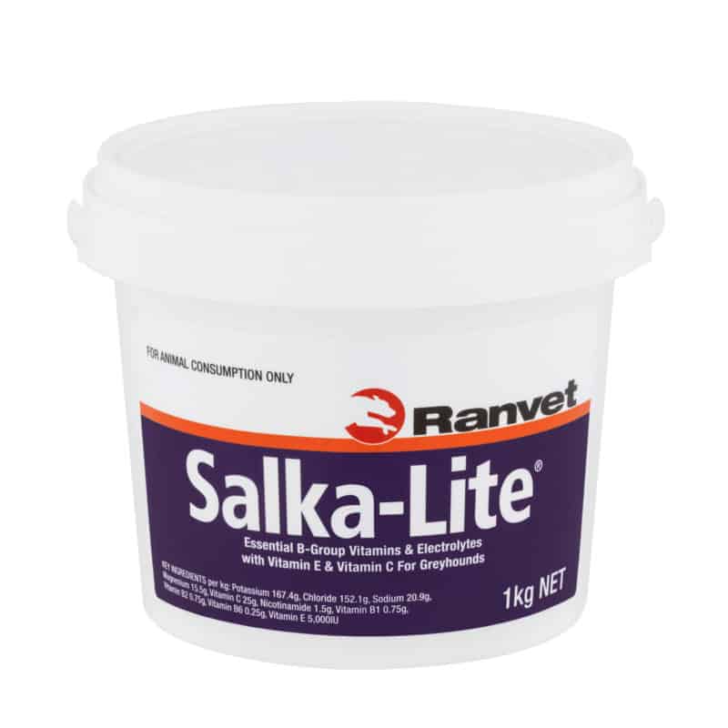 Salka-Lite B-Goup Vitamin & Electrolyte For greyhounds | Ranvet