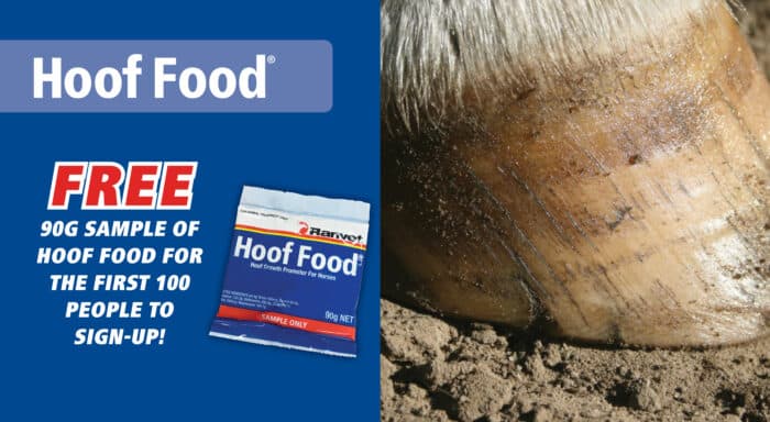 Free Hoof Food Sample | Ranvet